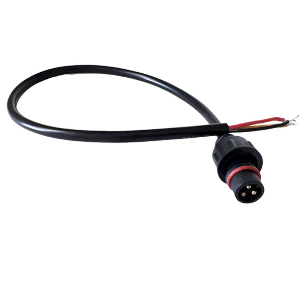 Pigtail - xConnect - 3 Core - 20in - Round Wire - Black - Blinky Pixels